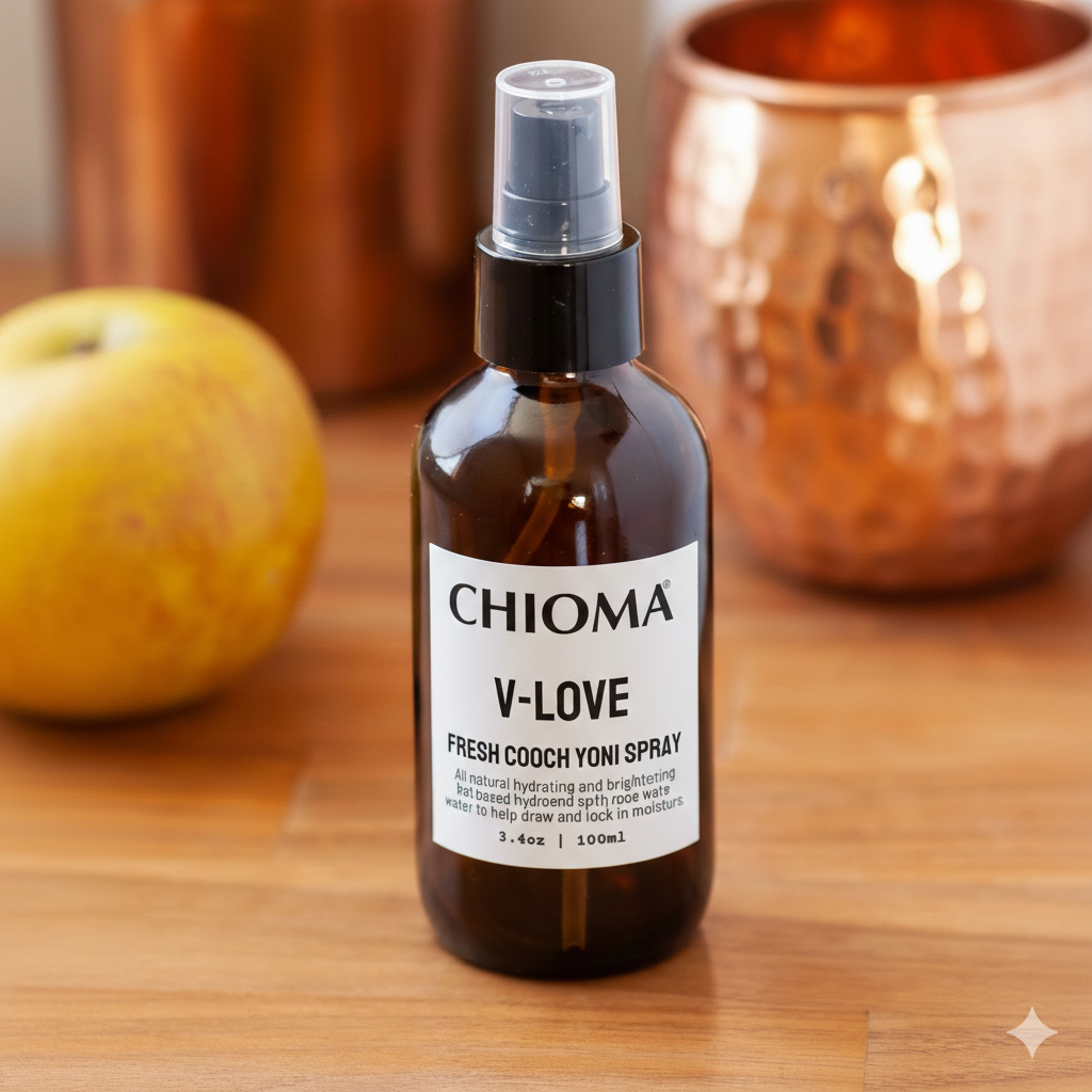 CHIOMA V-LOVE Fresh Cooch Natural Yoni Spray | pH-Friendly Mist for ...