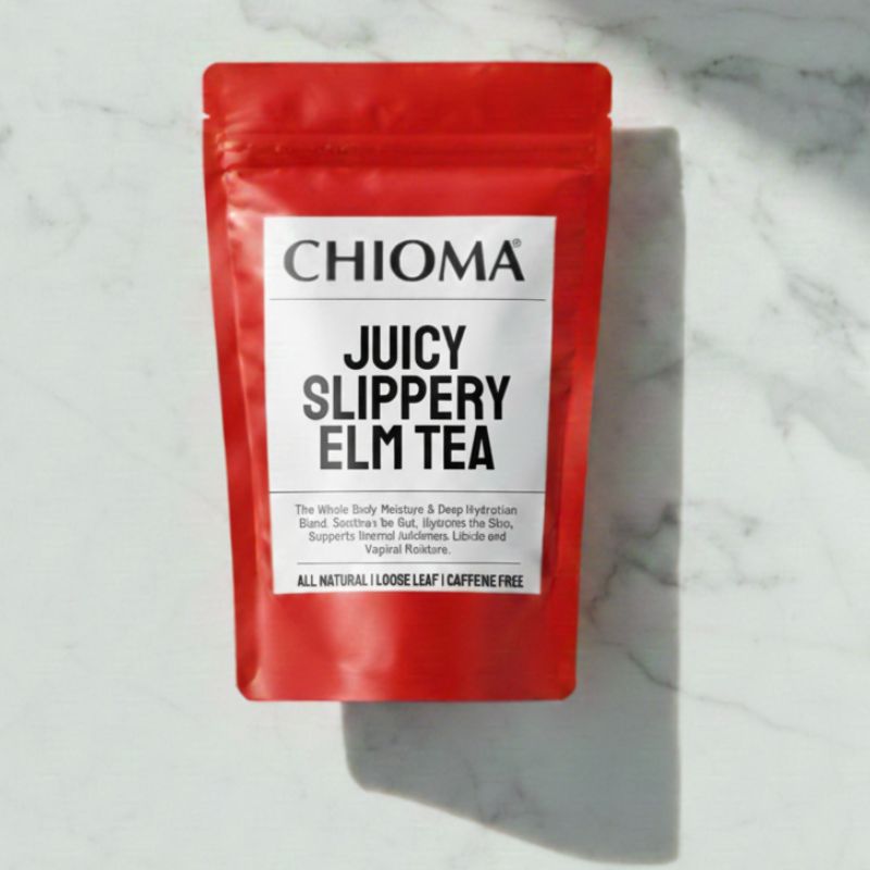 CHIOMA JUICY Slippery Elm Tea | Inner Hydration & Gut Restore Blend ...